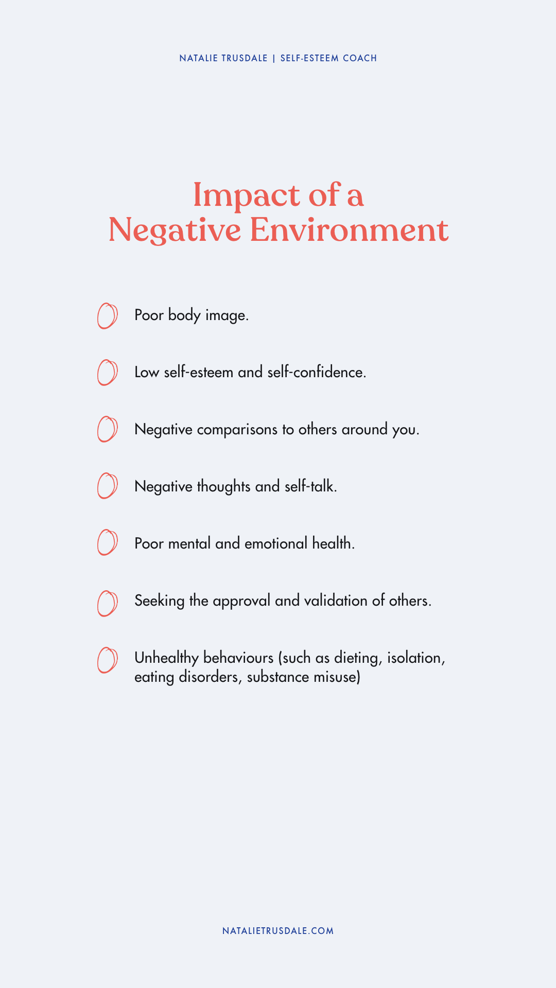 Create a Positive Environment | Natalie Trusdale