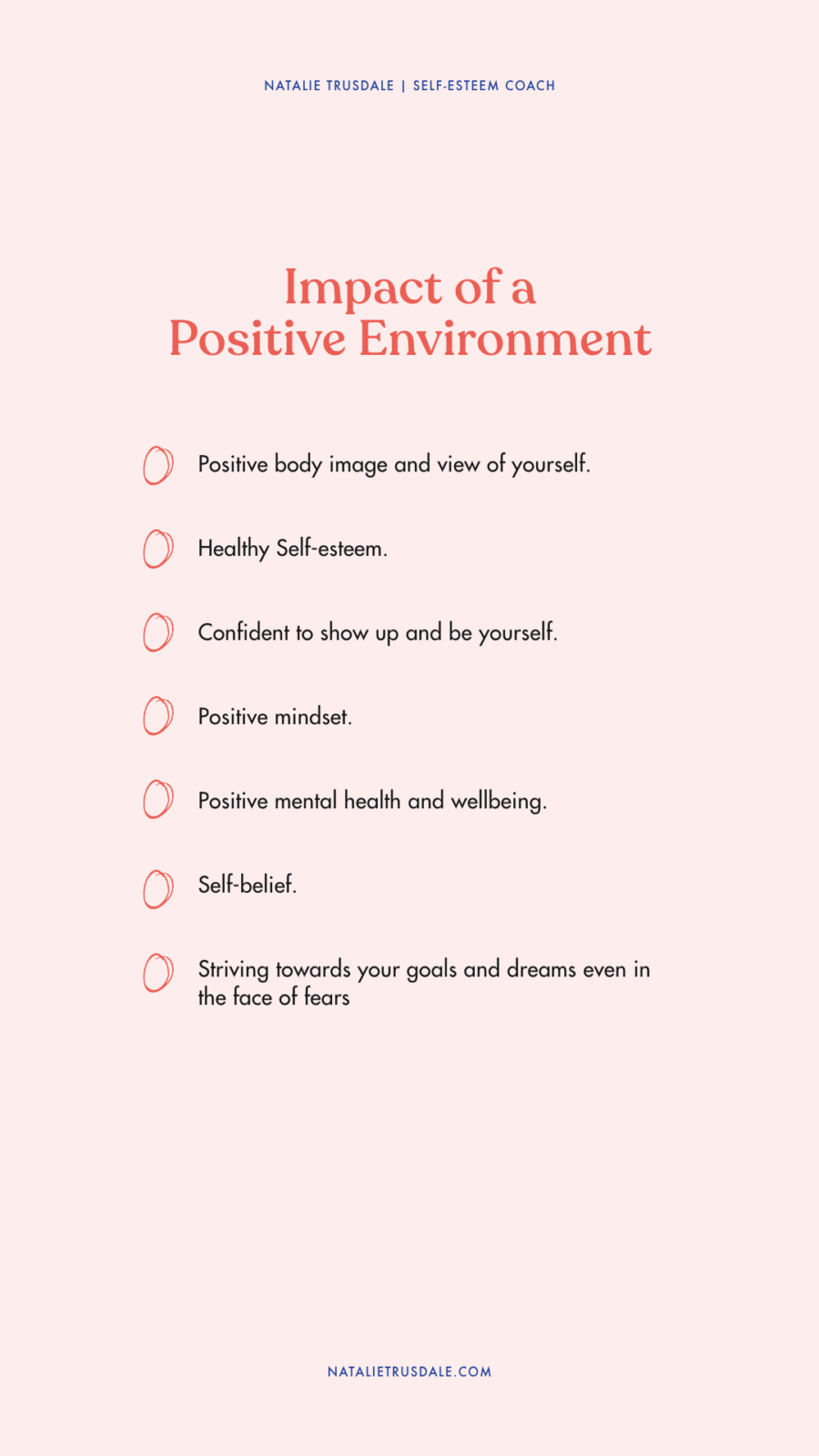 Create a Positive Environment | Natalie Trusdale